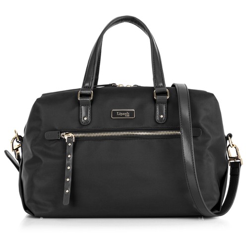 NEW Lipault Plume Essentials Zipped Pkt Bowling Bag Black | eBay