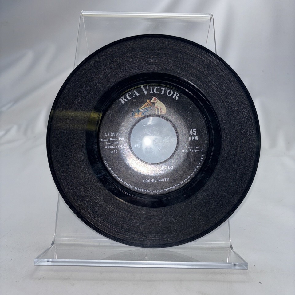 Connie Smith - The Threshold and Once a Day 45 - 47 8416 | eBay