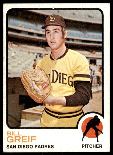 1973 TOPPS BILL GREIF SAN DIEGO PADRES #583. | eBay