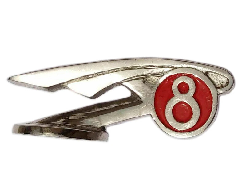 Vintage Morris 8 Car Bonnet Badge Emblem Plastic Chrome Plated | eBay