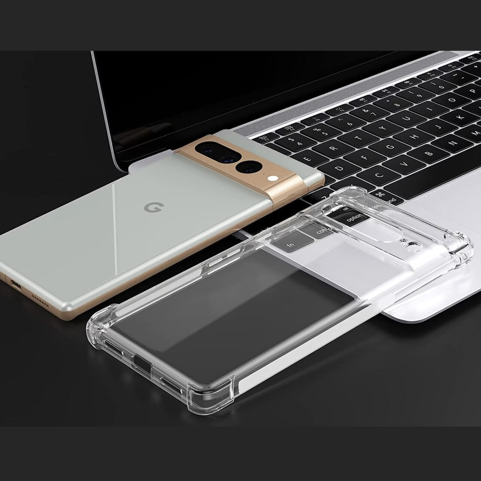 For Google Pixel 7 Pro Phone Case Silicone Gel Skin Tough Shockproof ...