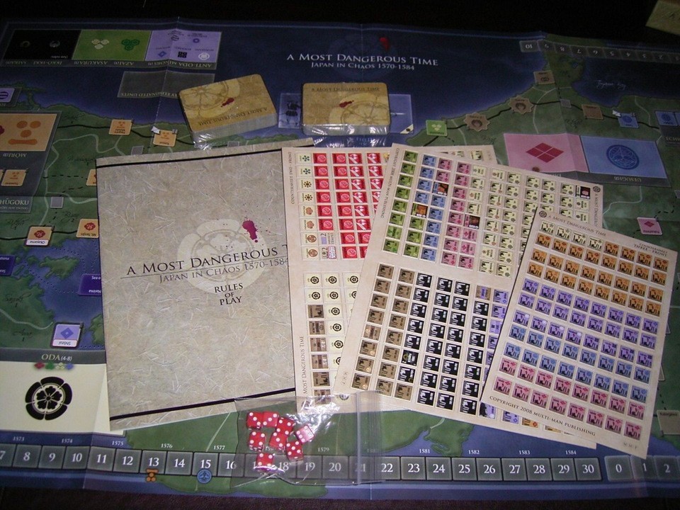 A Most Dangerous Time MMP Multi-Man Wargame Box New in Shrink | eBay