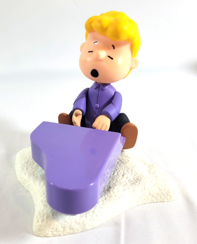Peanuts Schroeder Figure 4" Charlie Brown Christmas Memory Lane by UFS ...