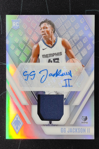 2023-24 Panini Phoenix GG Jackson II RC Rookie Jersey Patch Auto /199 ...