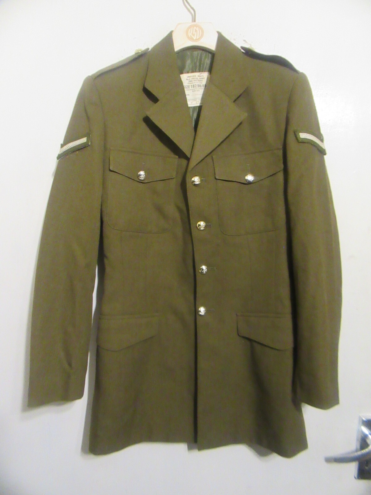 BRITISH ARMY ISSUE NO2 DRESS UNIFORM JACKET SIZE XS C… - Gem