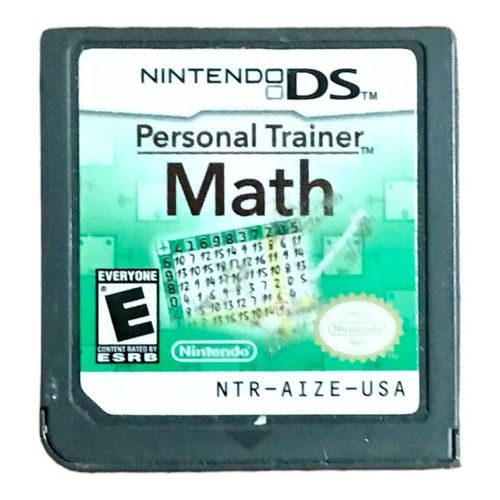 Nintendo DS Personal Trainer Math USA | eBay