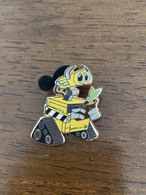Disney Store UK Europe Exclusive Wall-E Holding Boot With Plant Pin ...