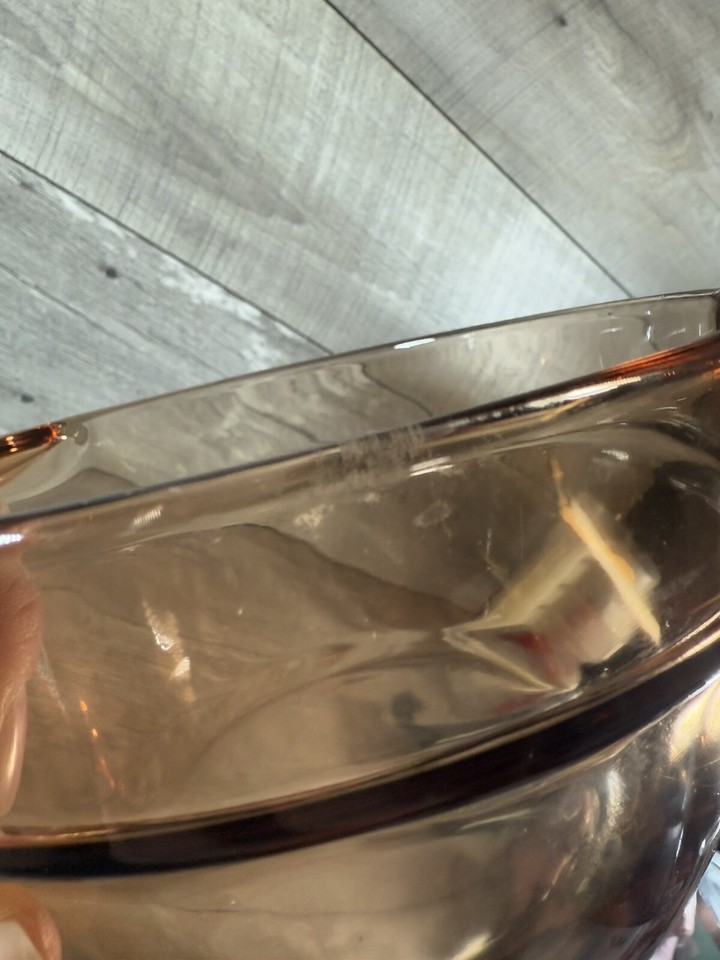 Visions Pyrex V-20-B Amber Double Boiler Insert Corning Vision Ware ...