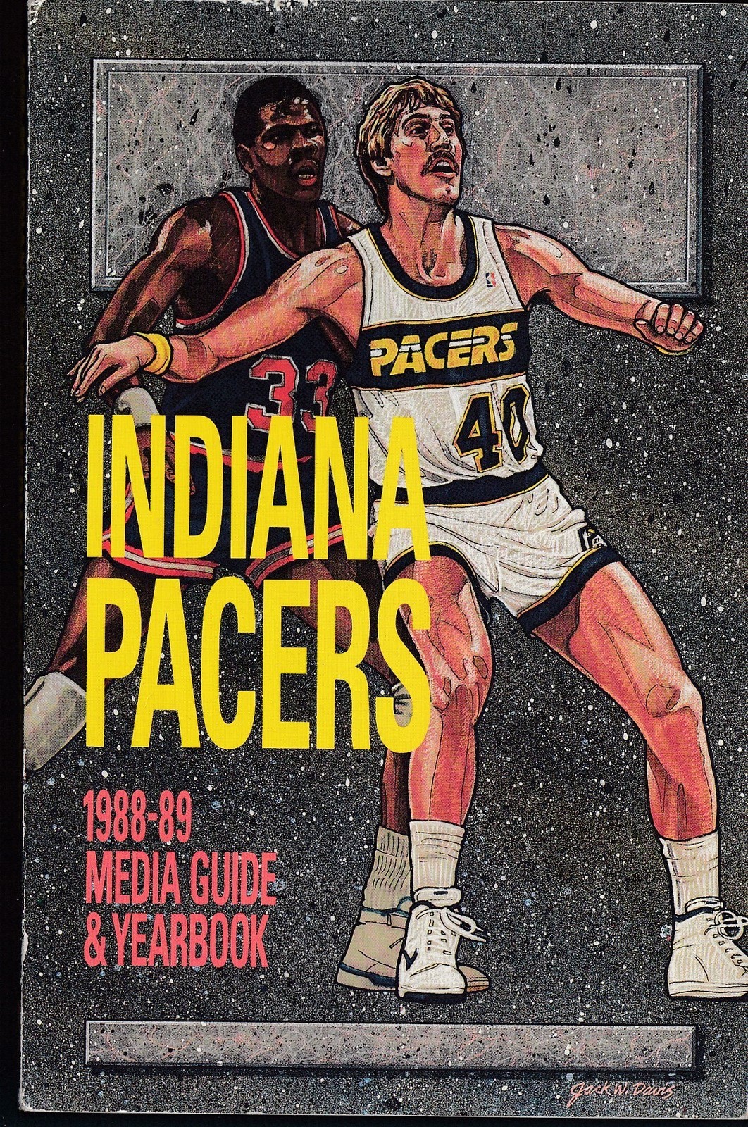 Vintage Indiana Pacers 1988-89 NBA Media Guide | eBay