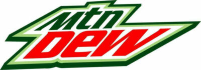 (4) Mtn Dew Stickers Decal Toolbox Hard Hat Cell Phone Mountain laptop ...