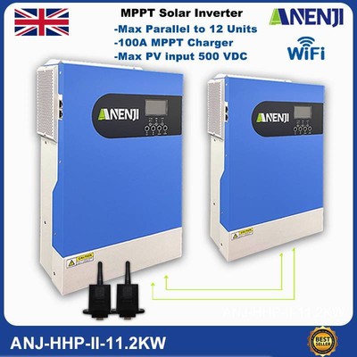 Anenji inverters - 11.2kW parallel system for only £900 | DIY Solar ...