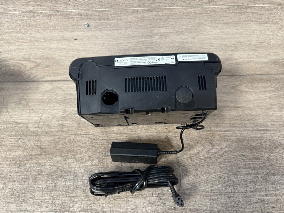 Kronos InTouch 9100 Time Clock - Factory Reset - with Power Adapter | eBay