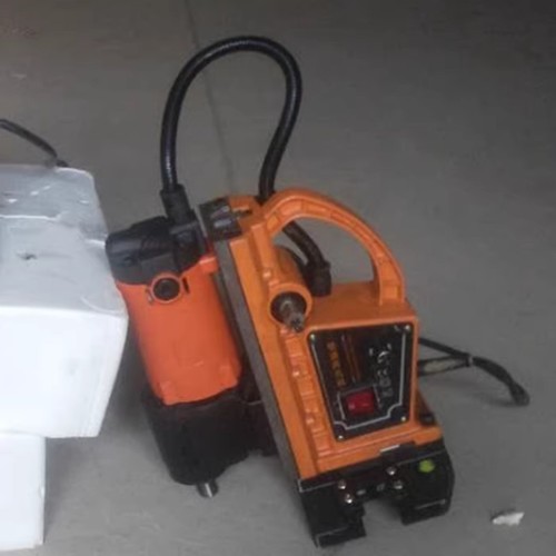 Handheld Fire Pipe Drilling Machine Bench-mounted Chain-driven Drilling ...