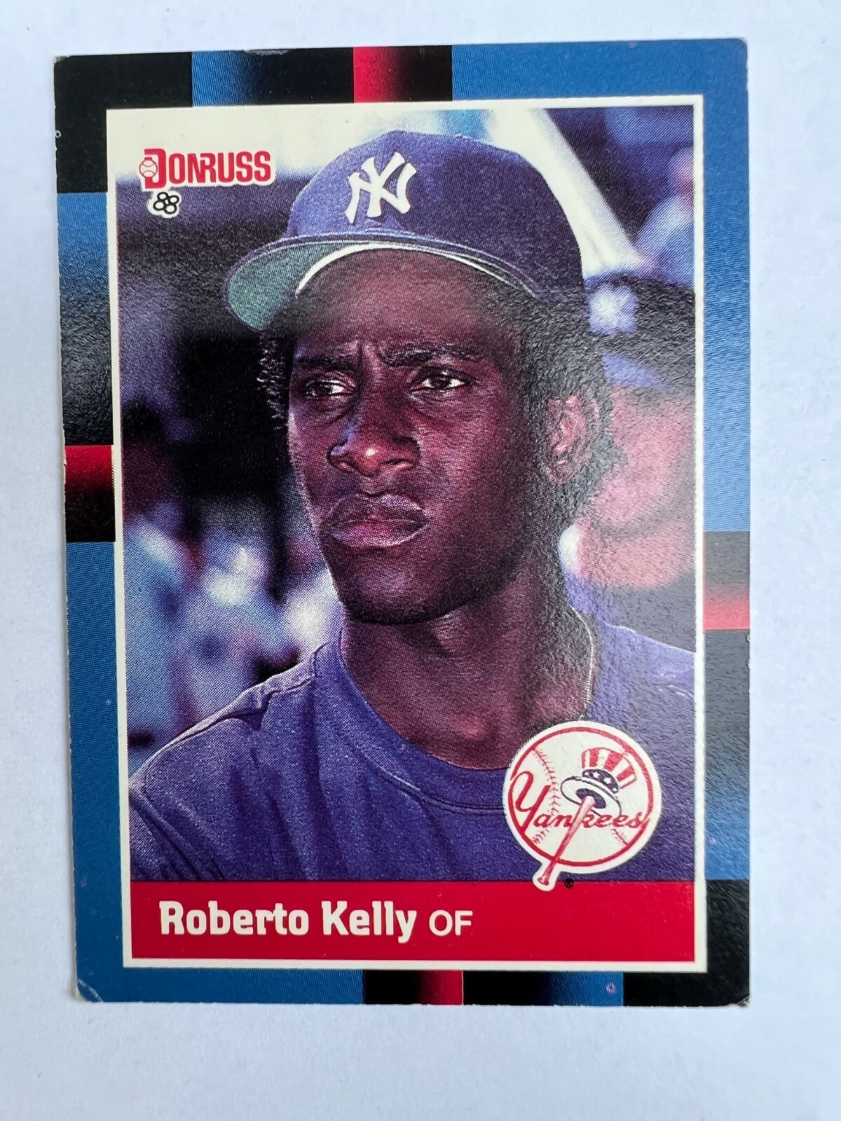 1988 DONRUSS ROBERTO KELLY ROOKIE RC NEW YORK YANKEES #635 MLB BASEBALL ...