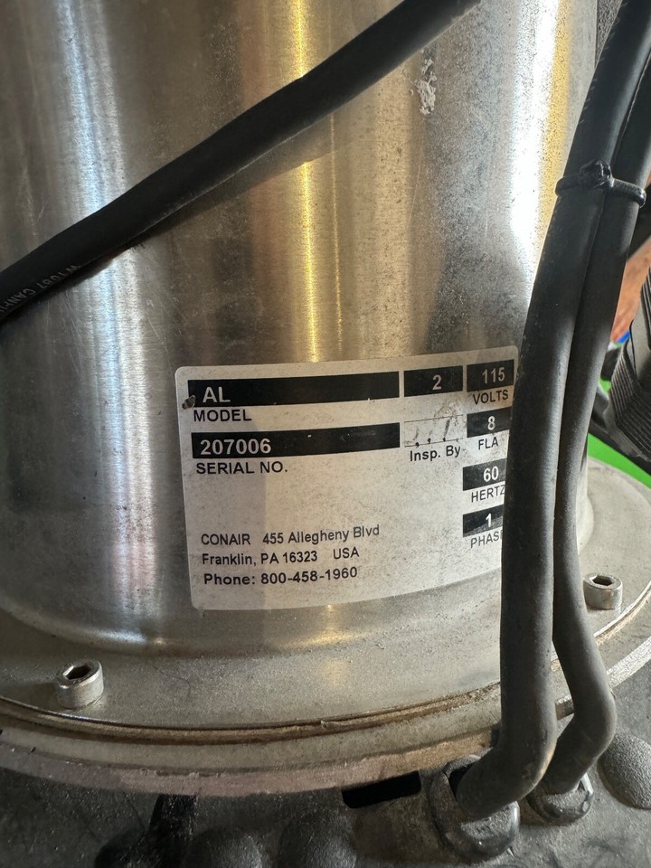 Conair Material Hopper With Vaccum Motor. Model AL 2 With Loader ...