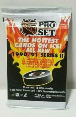 1990-91 Pro Set Hockey Cards - Series 2 - 2 Packs Of Unopened Packs | eBay