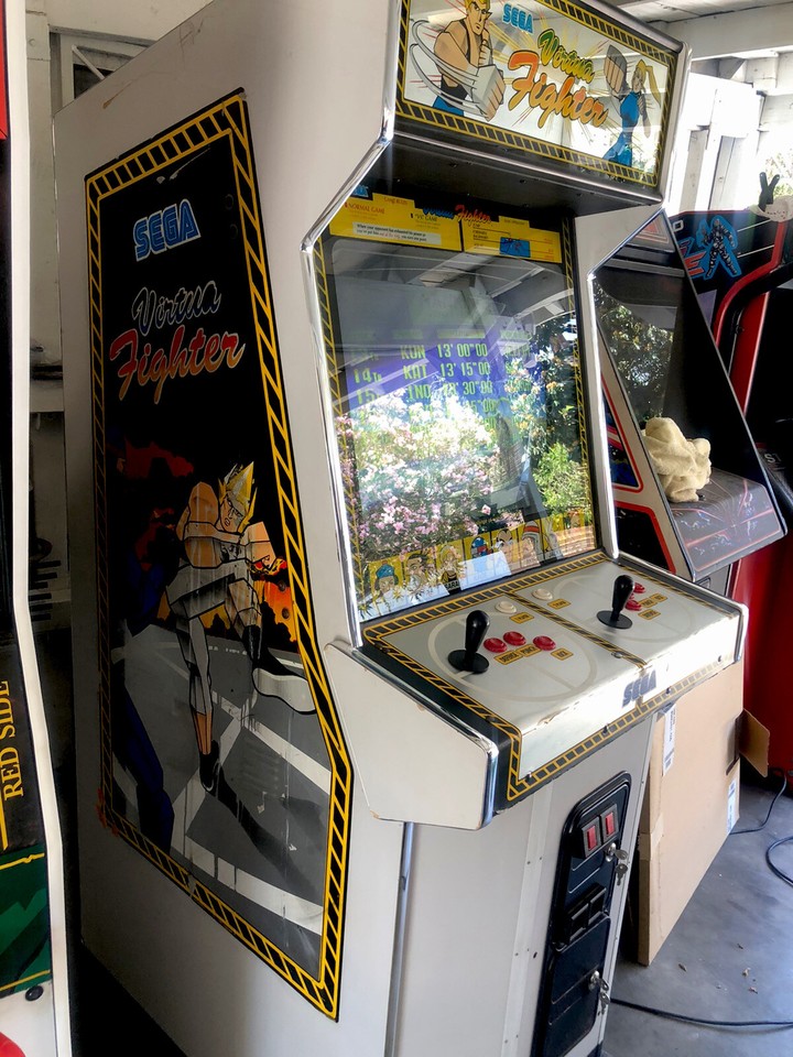 Virtua Fighter Original Arcade Machine By Sega, Nice shape! Working ...