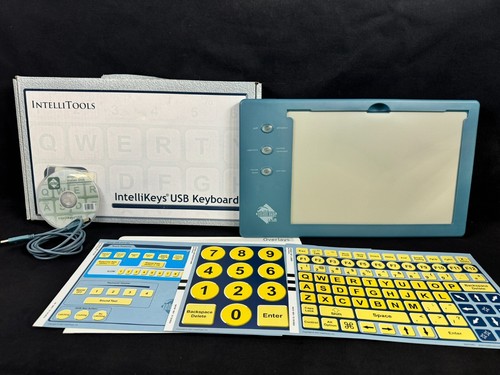 Preowned Intellitools Intellikeys Large USB Keyboard Adaptive Learning ...