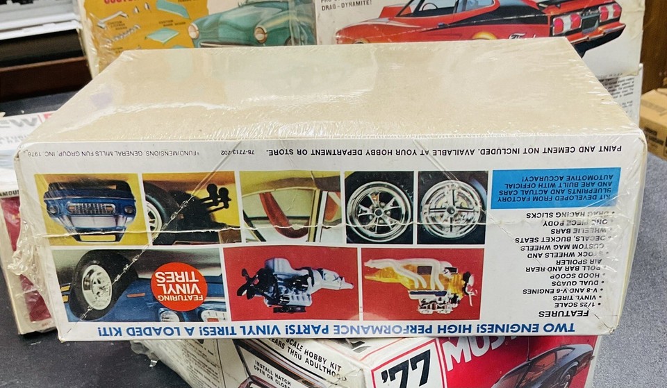 RARE FACTORY SEALED ORIGINAL VINTAGE MPC "NEW MUSTANG II Model KIT | eBay