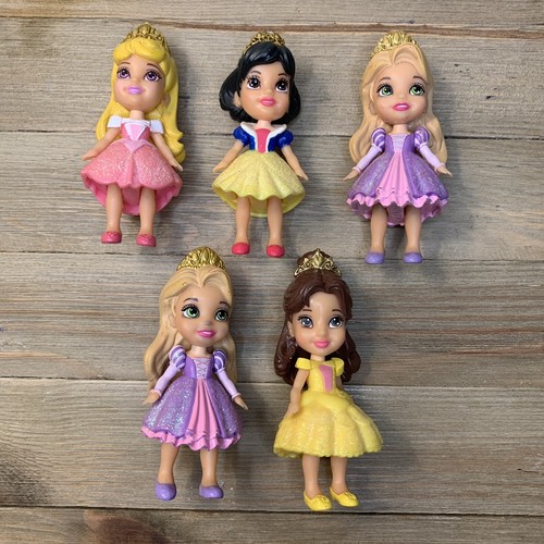 My First Disney Princess Mini Toddler 3" Doll Lot Snow White Rapunzel ...