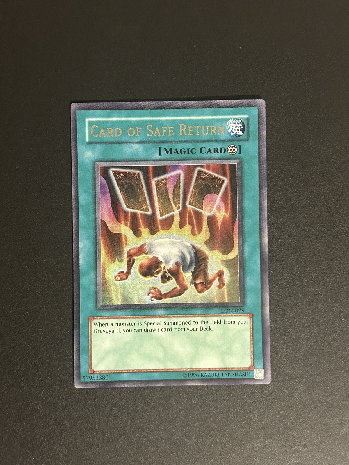 Card Of Safe Return - LON-029 - Ultra Rare - Unlimited Edition - LP | eBay