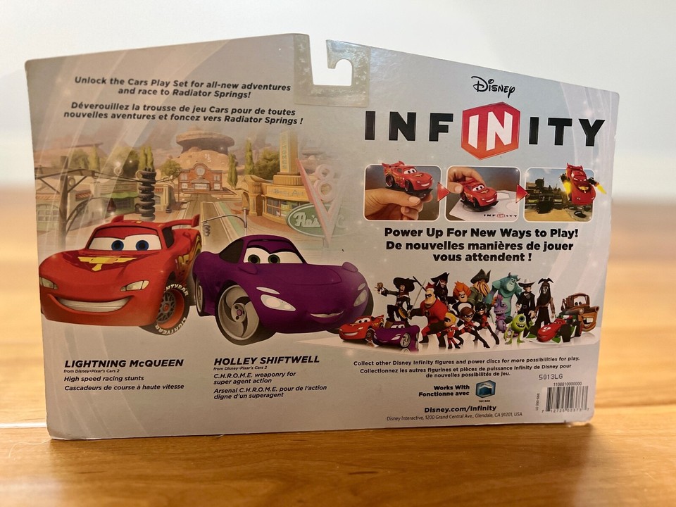 Disney Infinity Cars Playset - Lightning McQueen & Holly Shiftwell ...