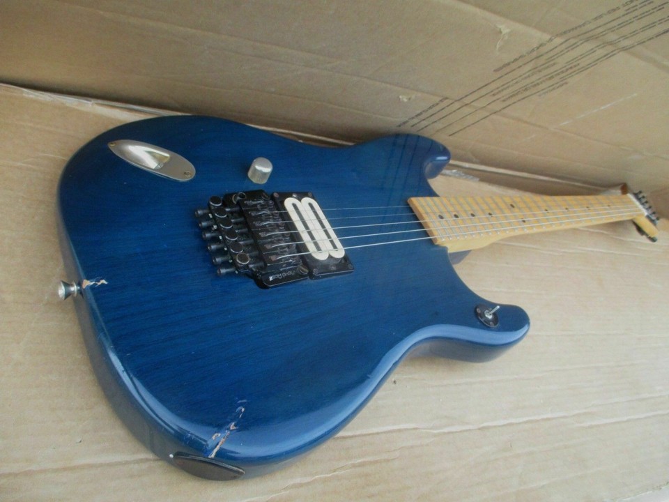 80's CHARVEL / JACKSON CUSTOM HYBRID LEFT HAND REVERSE HEADSTOCK ...