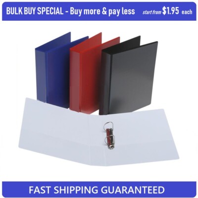 **BULK BUY SPECIAL** High Quality Insert Binder A4 2D-Ring From $1.95 ...