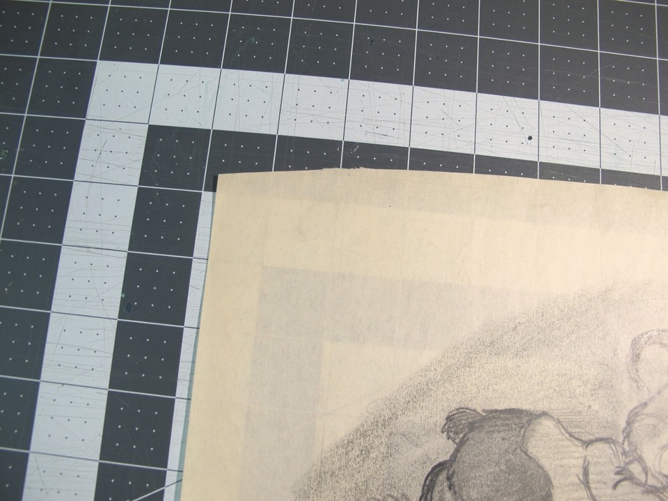 vtg 1947 Disney Bongo Bear Fun Fancy Free Eldon Dedini storyboard ...