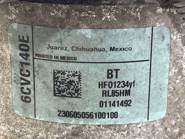 2016-2019 Honda Civic 2.0l A/c Compressor OEM 6CVC140E for sale online ...