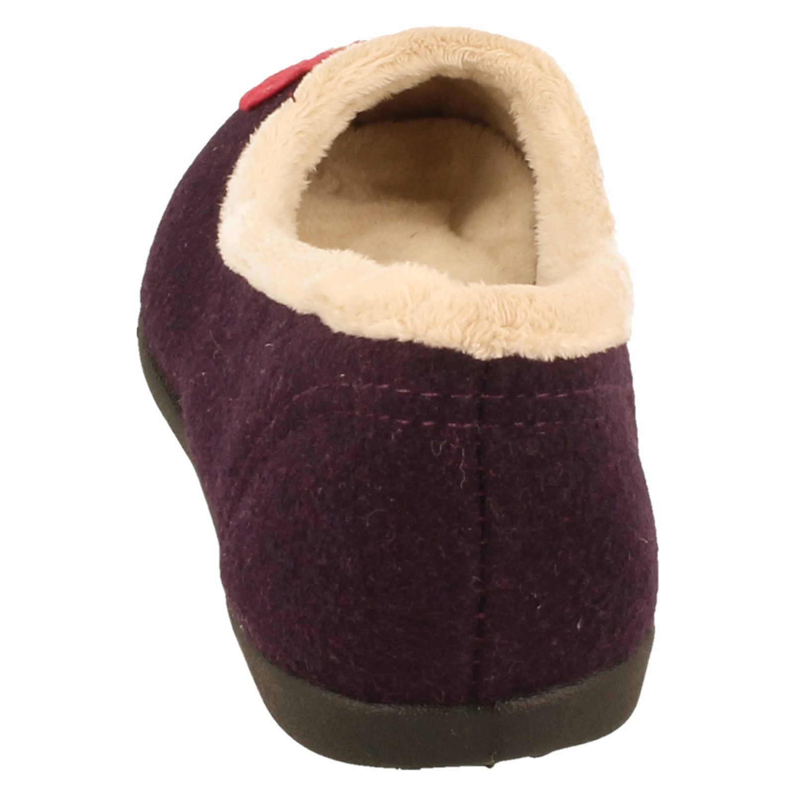 Ladies Padders Micro Suede Memory Foam Wide Fit Slippers - Happy | eBay