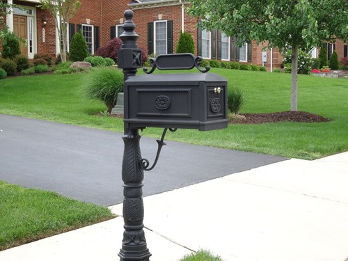 Classic Decorative Cast Aluminum Mail Box Mailboxes by Better Box ...