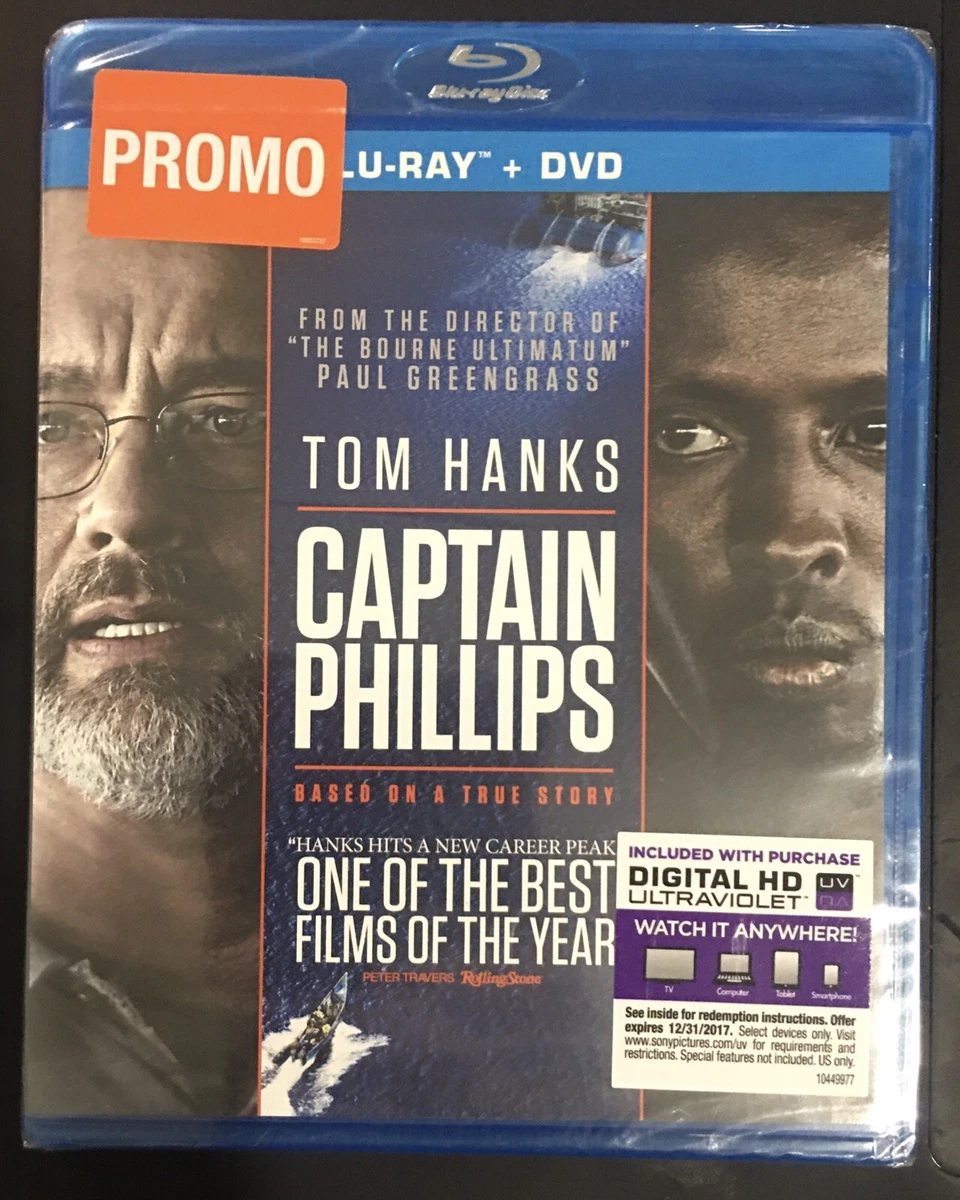 Captain Phillips Blu Ray Cover