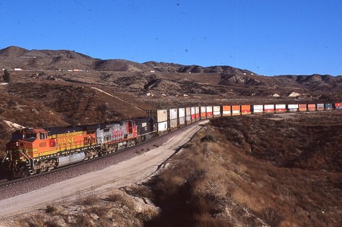 Original Train Slide BNSF #4638 11/2005 Cajon Pass California | eBay