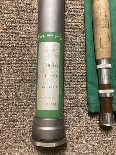 Orvis Impregnated “Battenkill” Bamboo Fly Rod. 7’ 6”. 6wt. W/ Tube ...