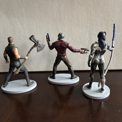 Disney Marvel Superhero Action Figures Cake Toppers Thor, Star-Lord ...