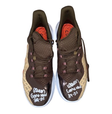 Derik Queen Game Used Shoes Maryland Terrapins Autographed Auto RARE | eBay