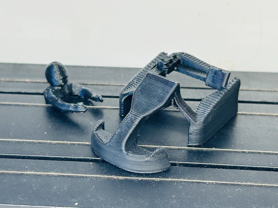 SCS Hobbies 3D TYCO 440x2 Narrow Go Kart Tyco Ho Slot Car Body Black | eBay