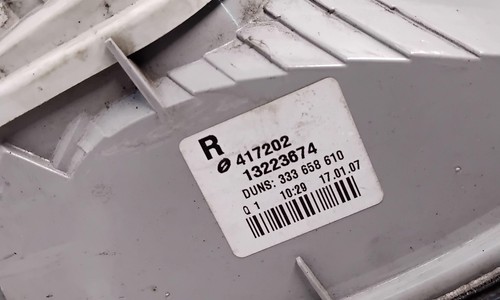 OPEL ASTRA H Estate L35 Rear Right Tail Light 417202 1.9 Diesel 2007 ...