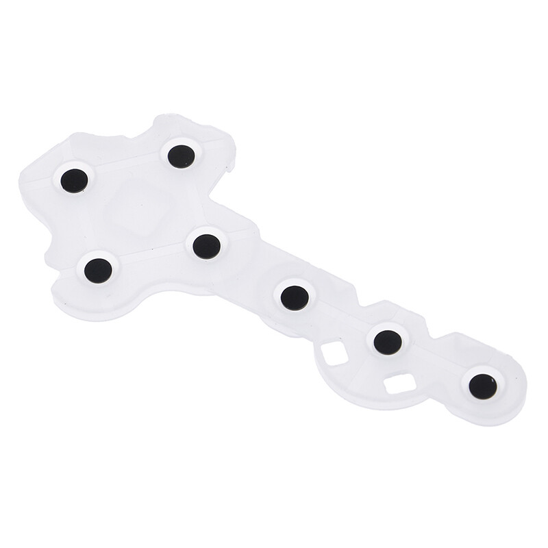 2pcs/set Transparent controller conductive rubber pad contact pad for ...
