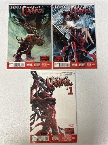 Axis Carnage #1 2 3 Lot Run COMPLETE SET Marvel Comics 2014 VF/NM | eBay