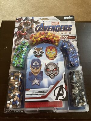 Marvel Perler Fused Bead Kit 2000pc Marvel Avengers Endgame New Think ...