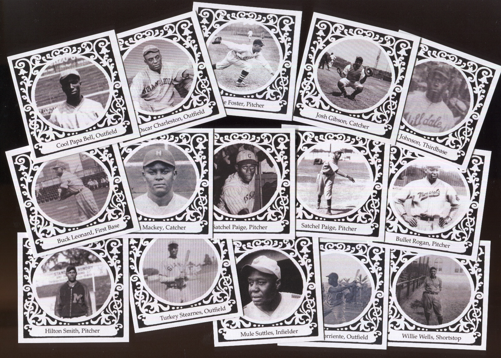 Fantasy Custom made Negro League Baseball Card Set M204-1 | eBay