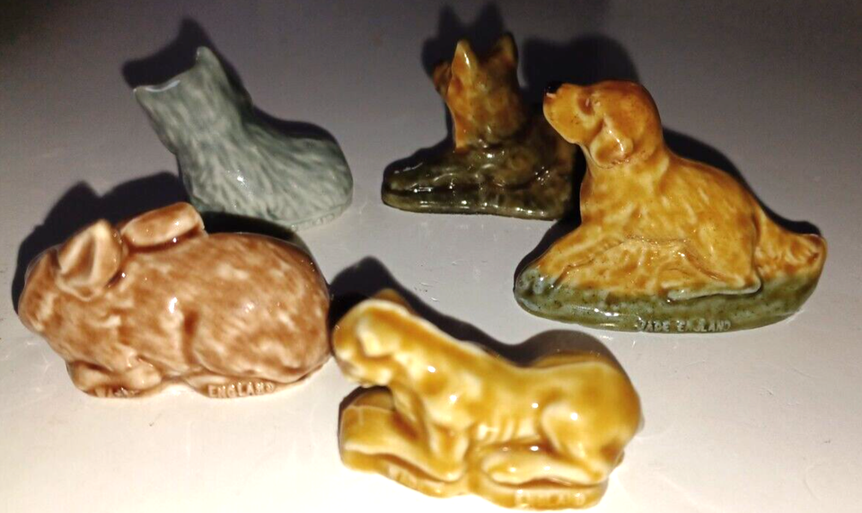 WADE Red Rose Tea Vintage Animals Lot of 5 RABBIT CAT DOG LION FOX | eBay