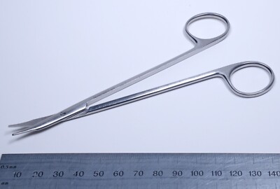 Symmetry #37-4033 Jameson Metzenbaum Scissors 6" Curved Stainless Steel ...