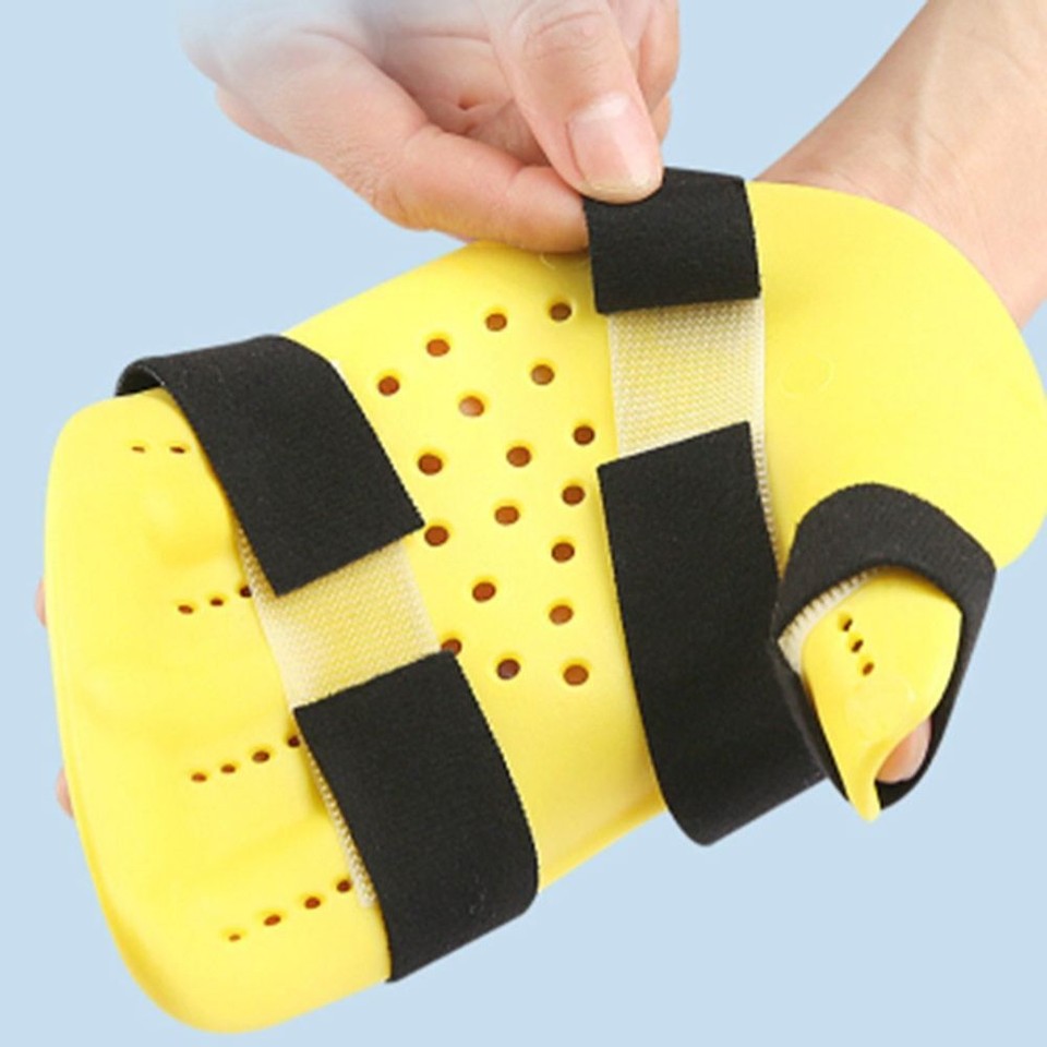Adjustable Finger Orthotic Splint Breathable Hand Splint Brace | eBay ...