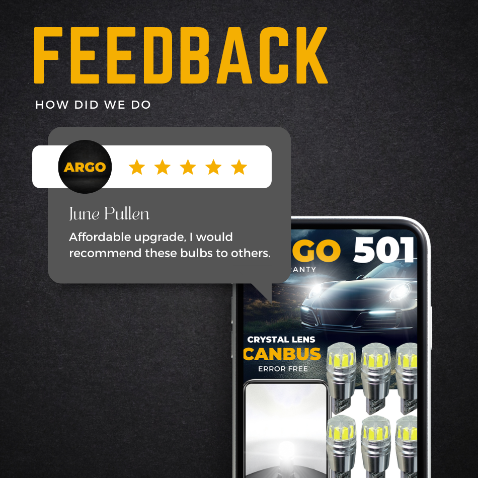 T10 Car Led 501 Side Light Bulbs Smd Error Free Canbus Xenon White W5w ...