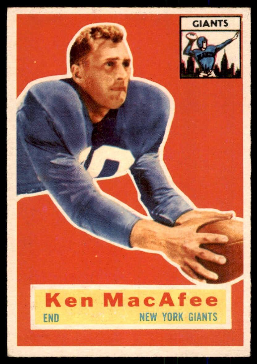 1956 Topps Ken MacAfee EXMT #65 | eBay