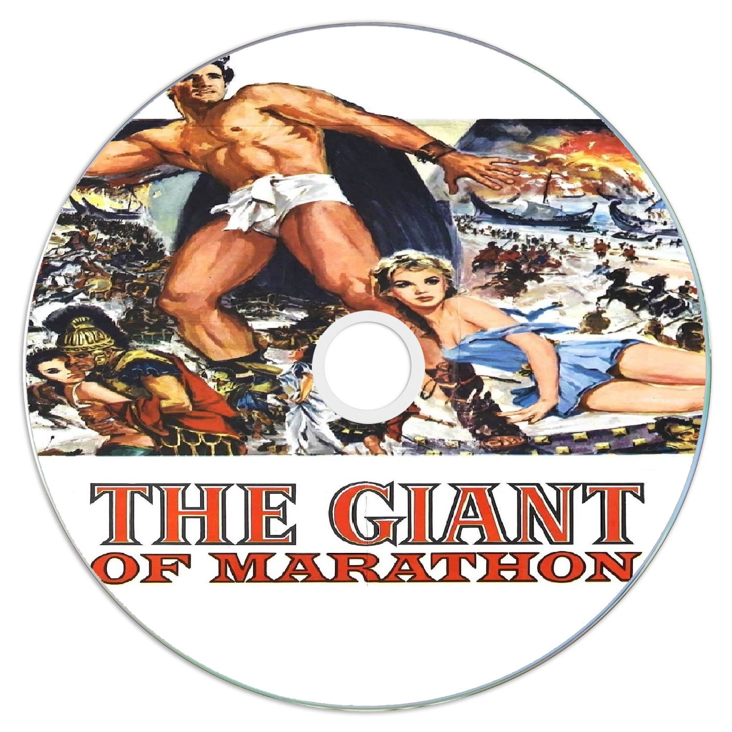 The Giant of Marathon (1959) Public Domain Film Supplied On DVD Free UK ...