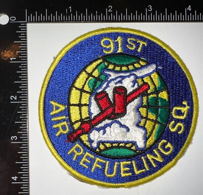 Cold War USAF US Air Force 91st Air Refueling Squadron Patch | eBay